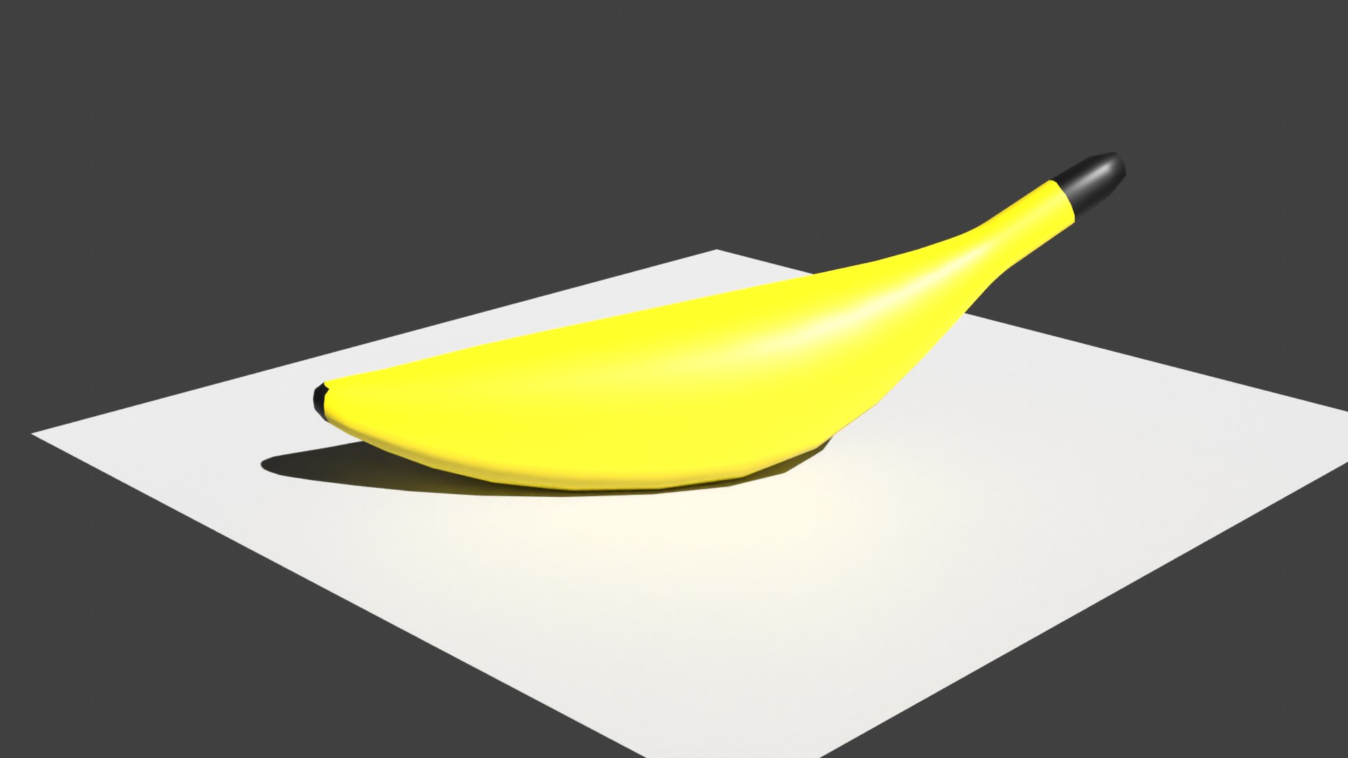 Low Poly Banana 3D - TurboSquid 2054032