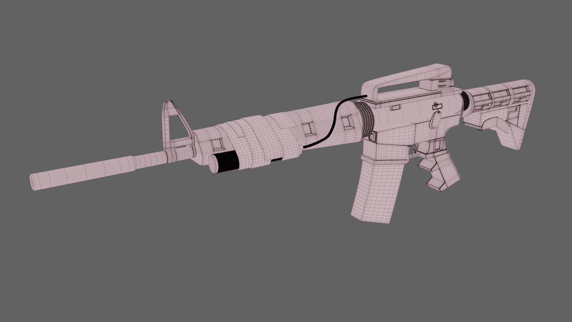 M16A4 - Assault Rifle 3D - TurboSquid 2309849