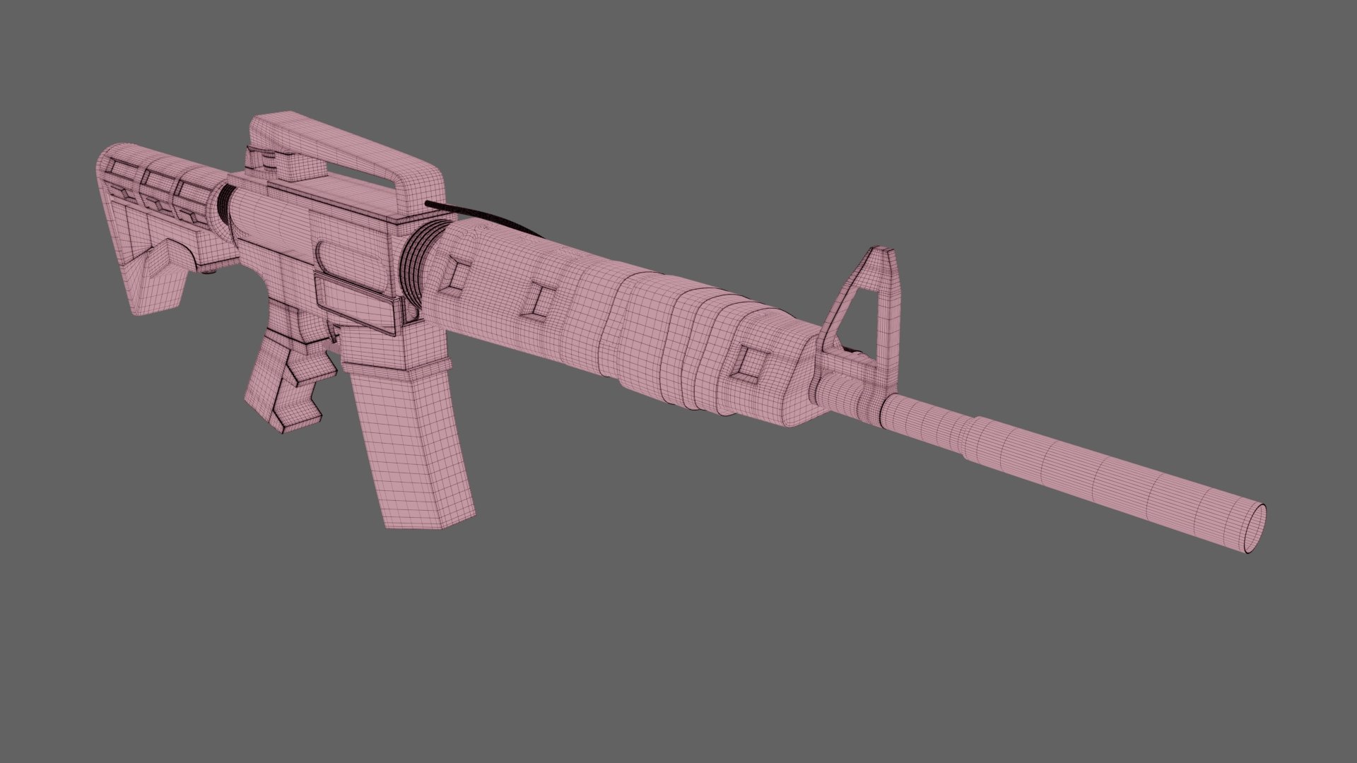 M16A4 - Assault Rifle 3D - TurboSquid 2309849