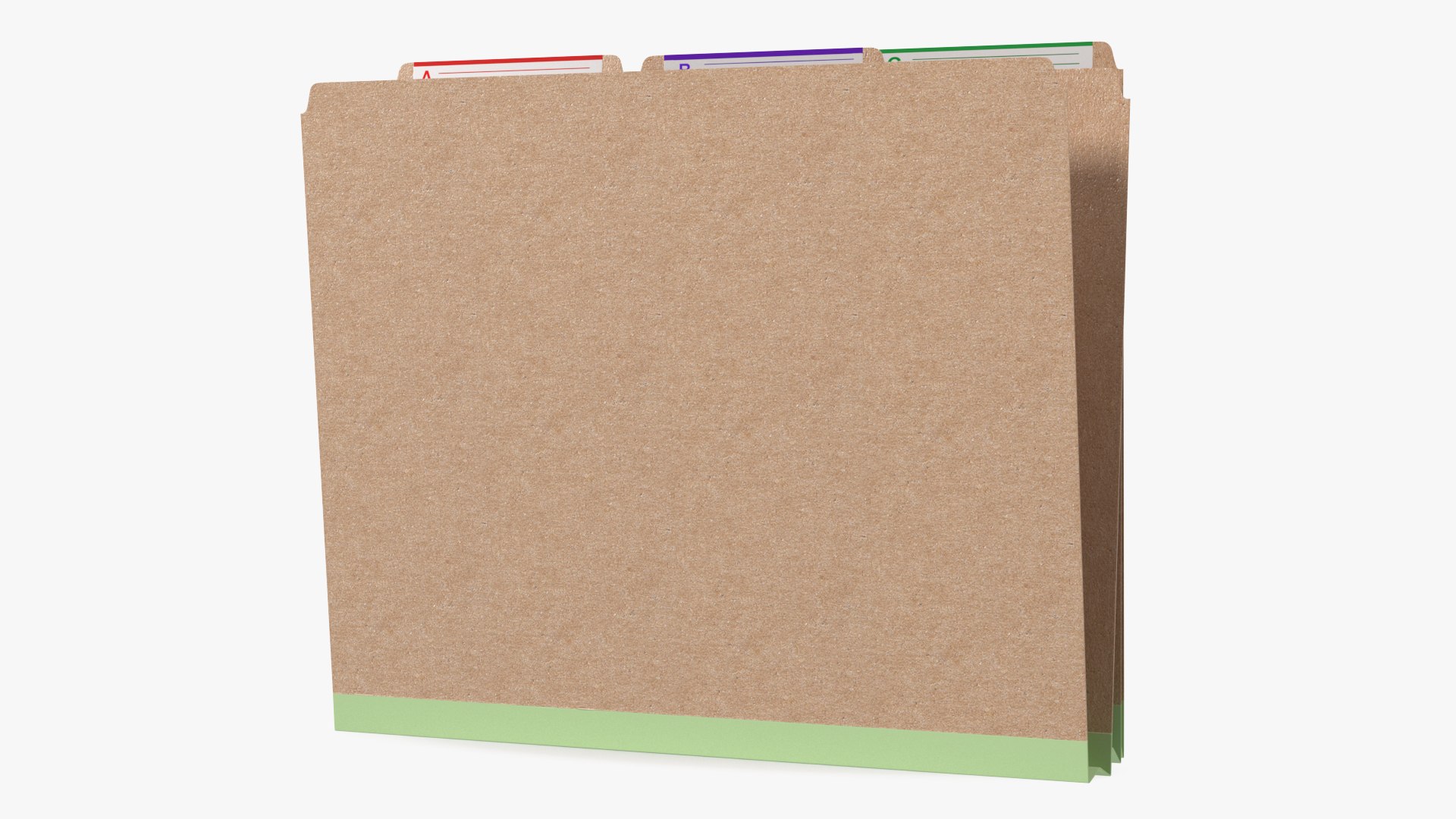Brown Cardboard File Folder 3D - TurboSquid 1797884