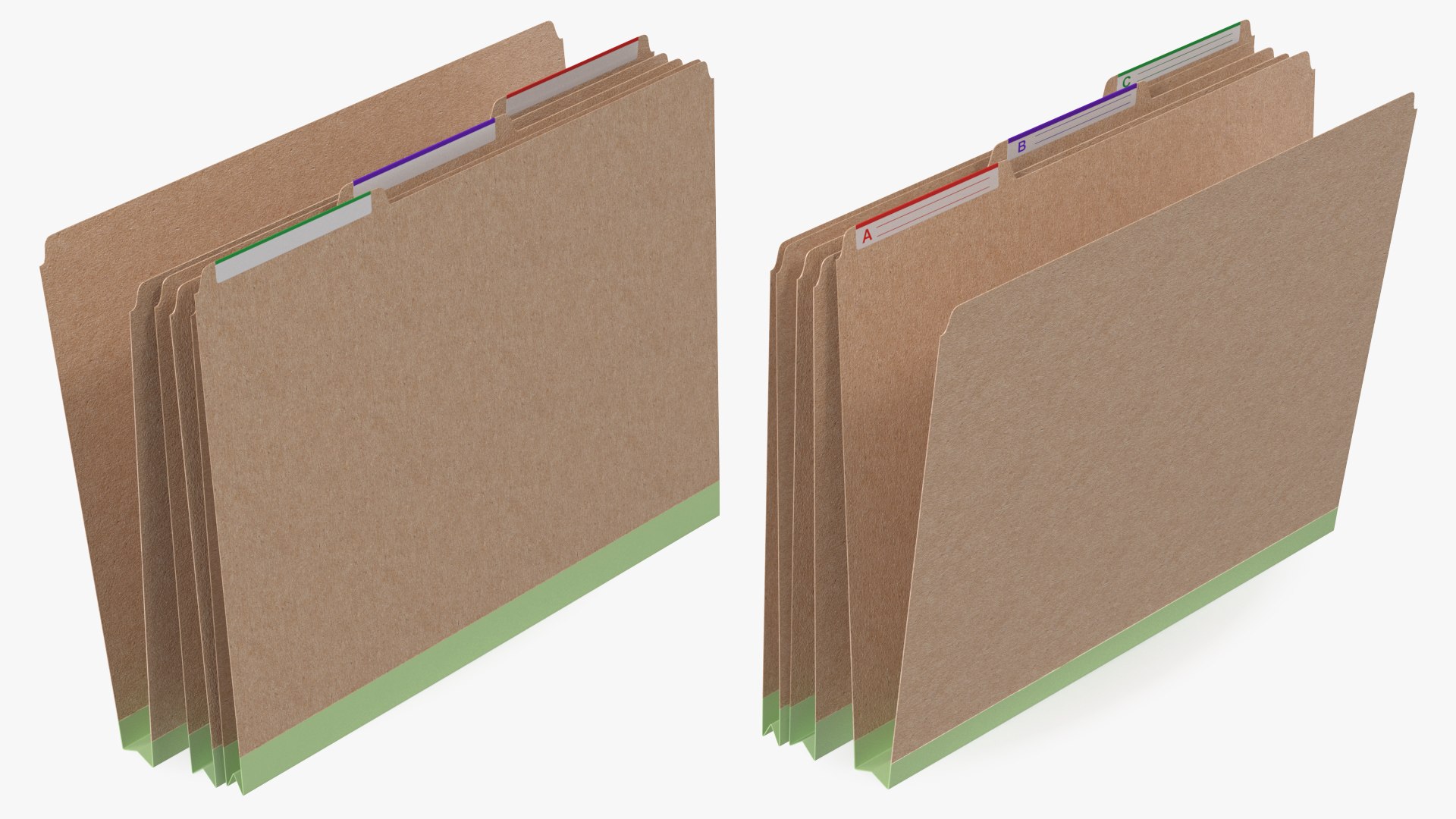 Brown Cardboard File Folder 3D - TurboSquid 1797884