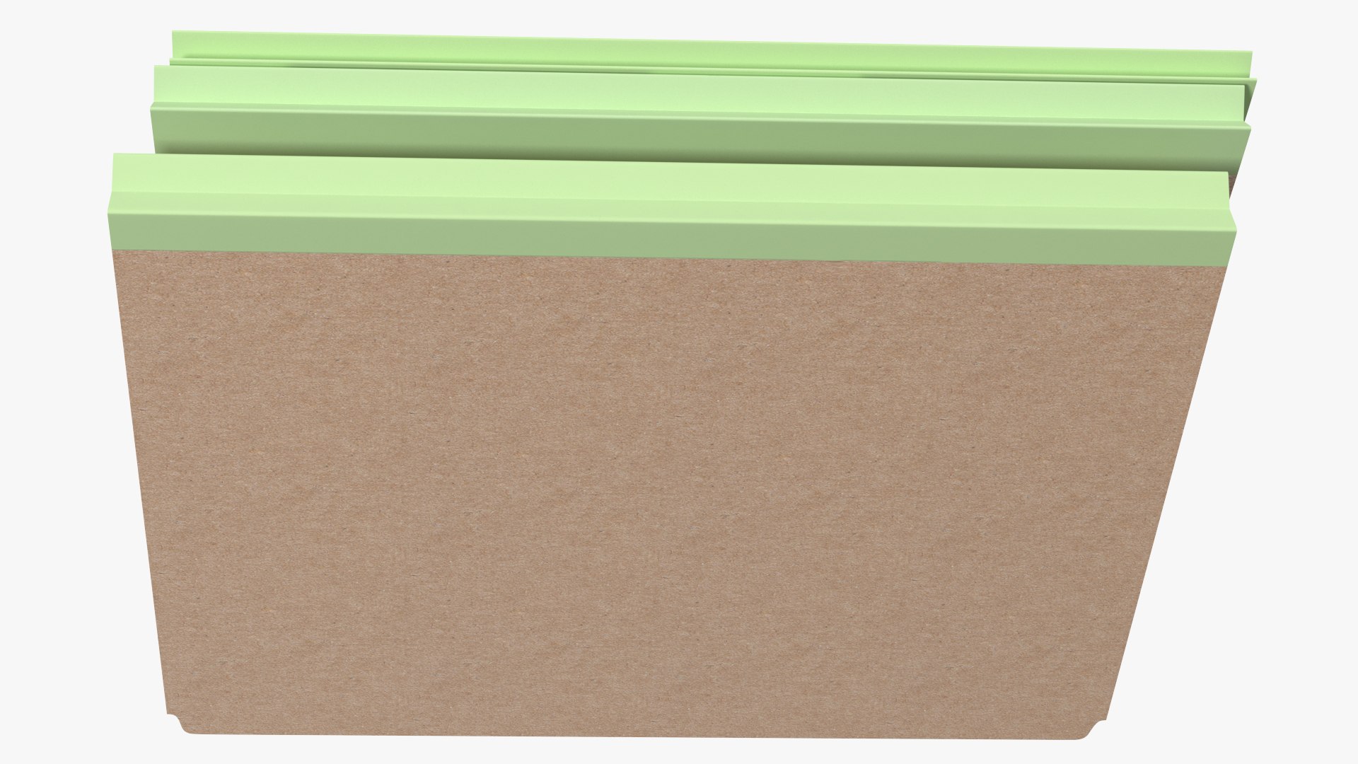Brown Cardboard File Folder 3D - TurboSquid 1797884