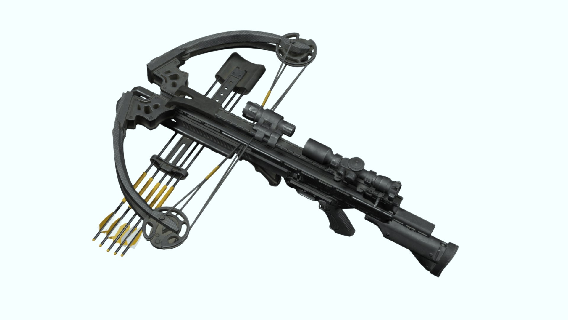 3D Crossbow model - TurboSquid 1982860
