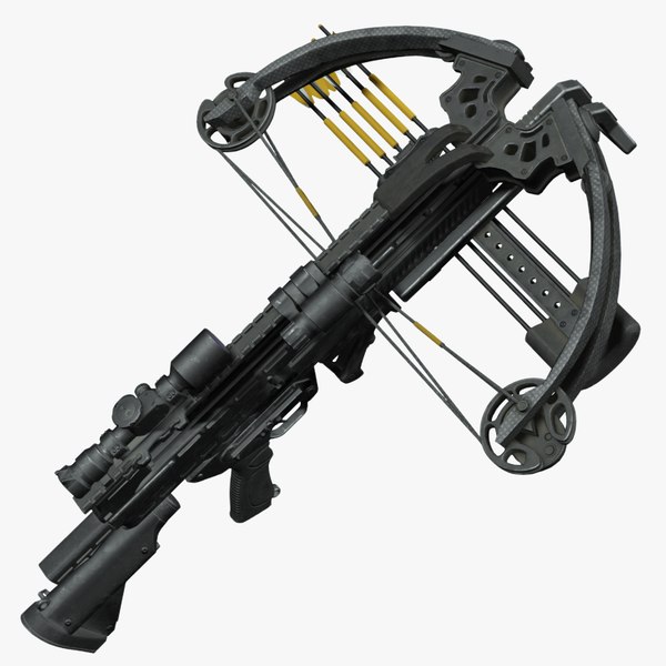 3D Crossbow model - TurboSquid 1982860