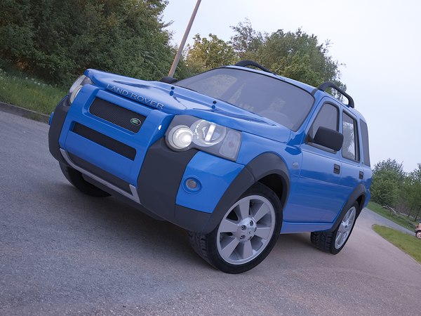 3ds land rover freelander