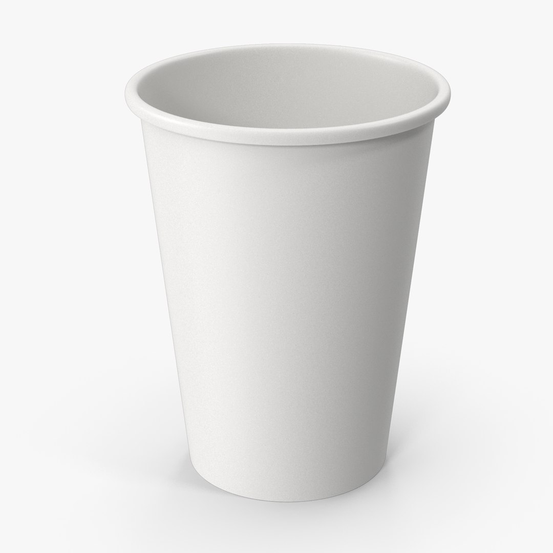 Paper Cup 3D model - TurboSquid 1892627