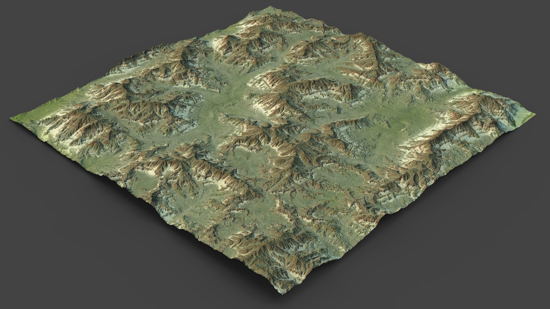 Games Maps Terrain 3D - TurboSquid 1529283