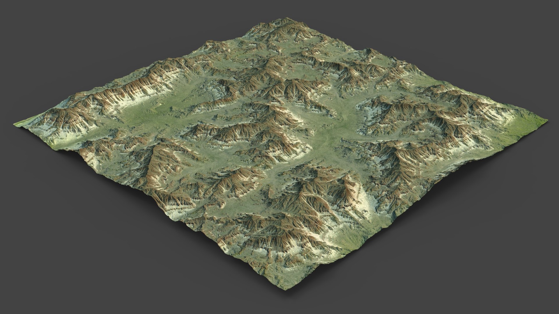 Games Maps Terrain 3D - TurboSquid 1529283