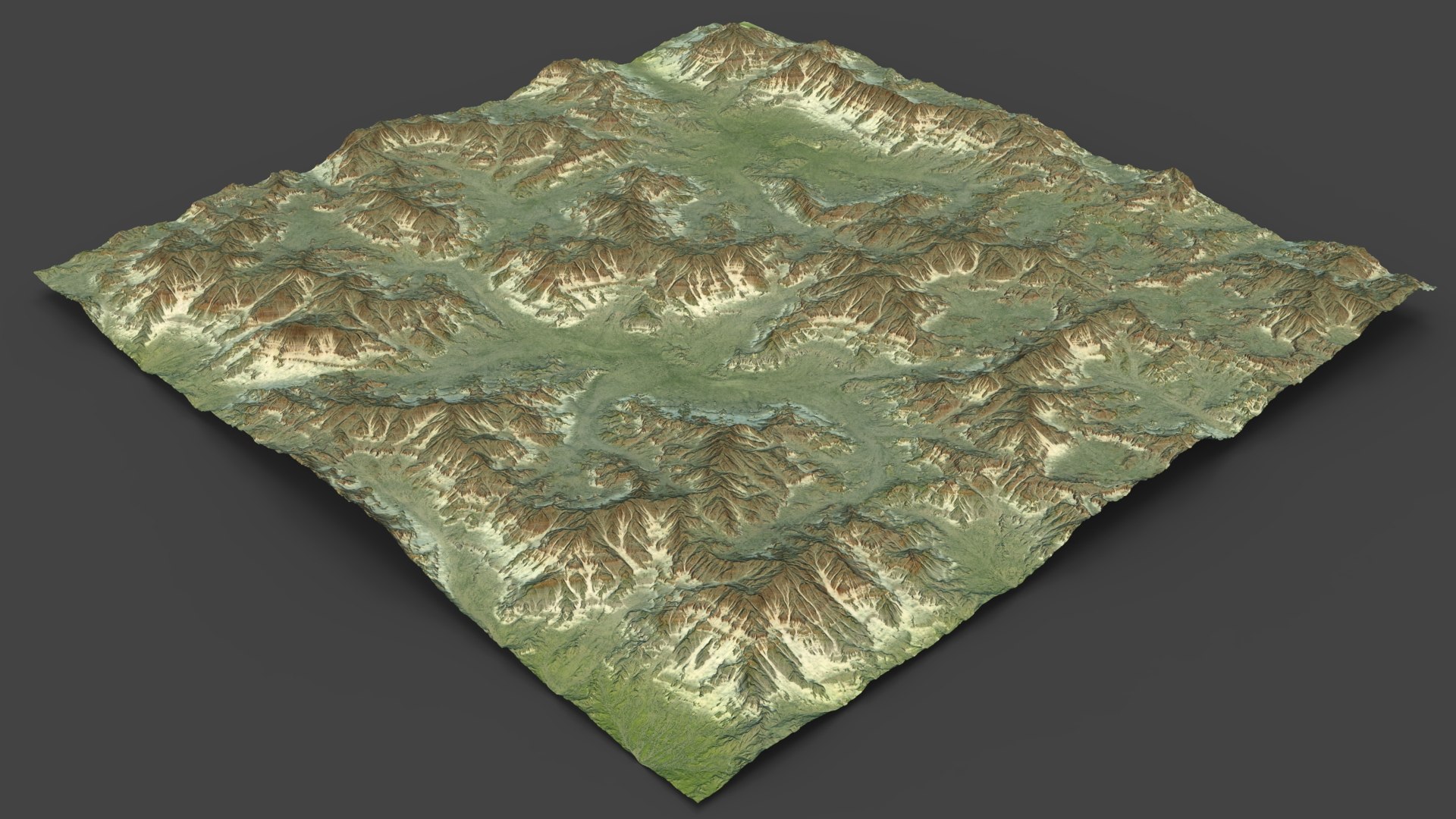 Games Maps Terrain 3D - TurboSquid 1529283