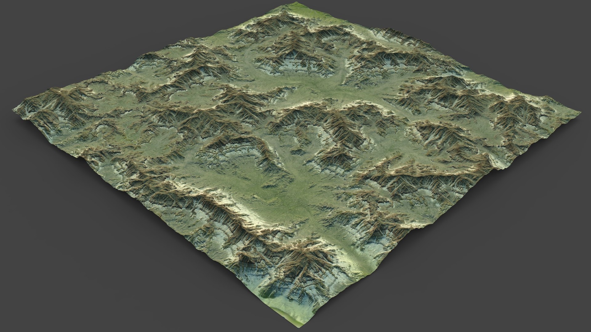 Games Maps Terrain 3D - TurboSquid 1529283
