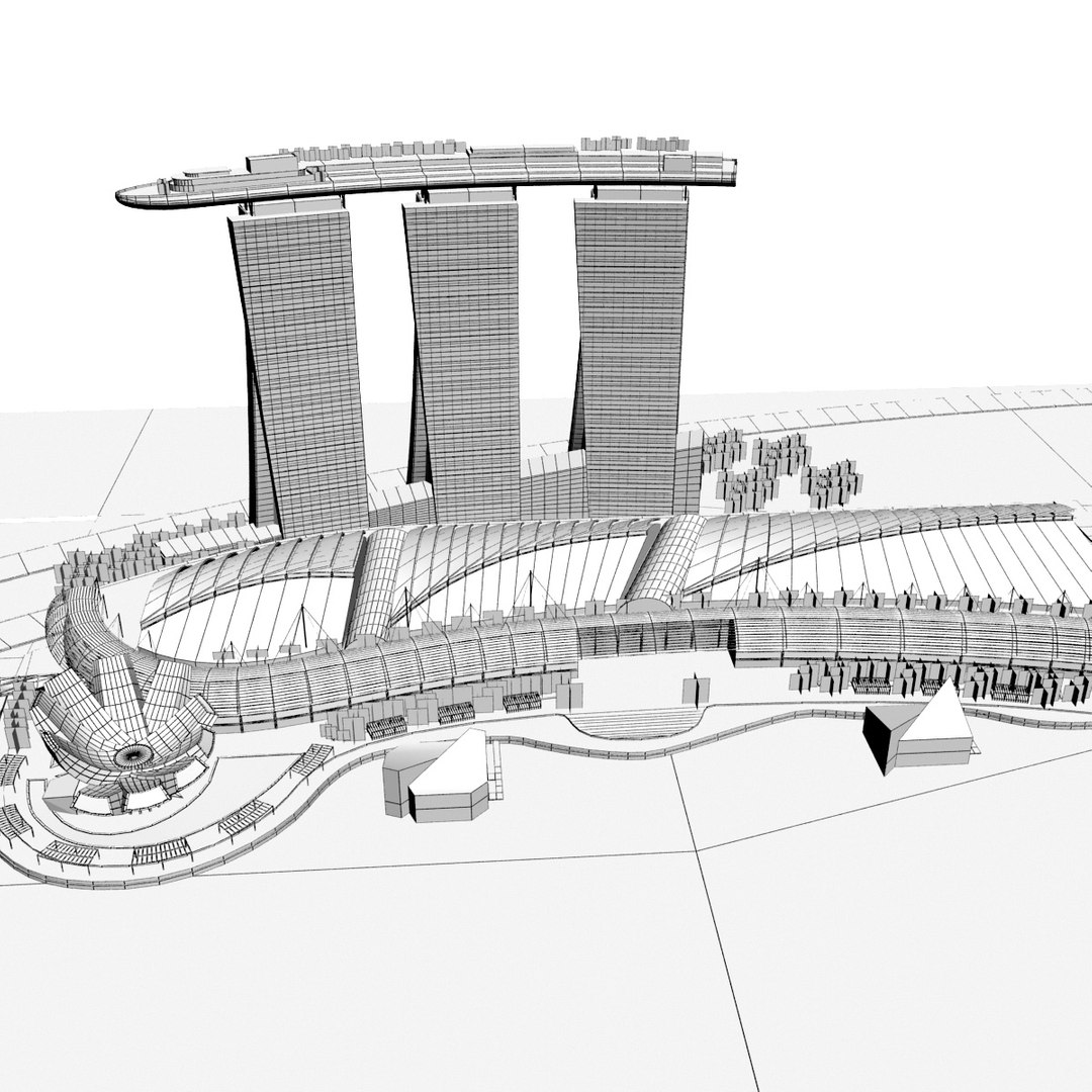 3d Singapore Marina