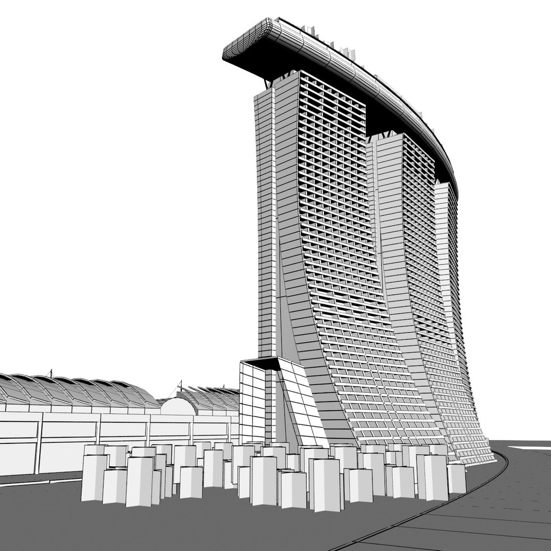 3d Singapore Marina