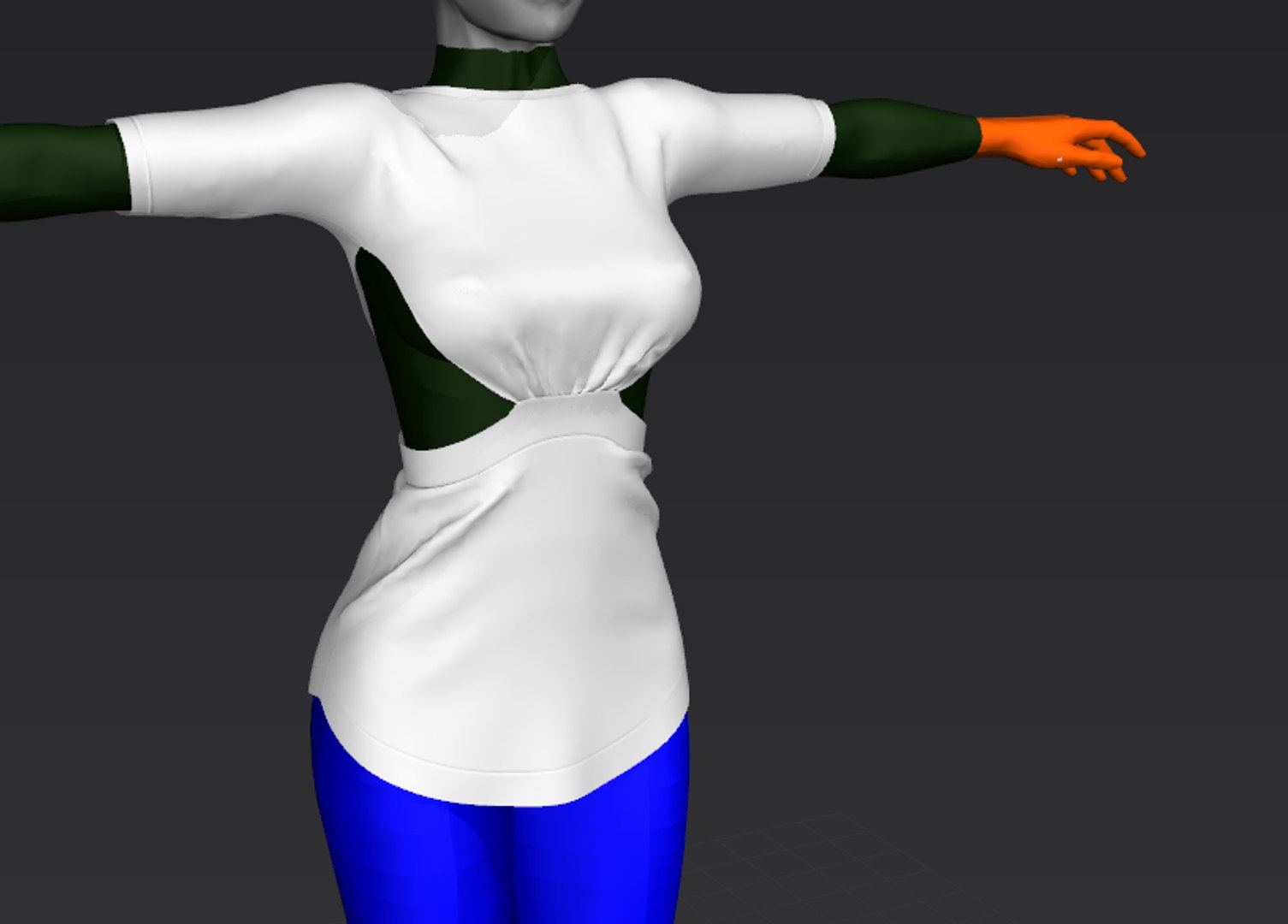 Dress Secondlife 3D Model - TurboSquid 1654909