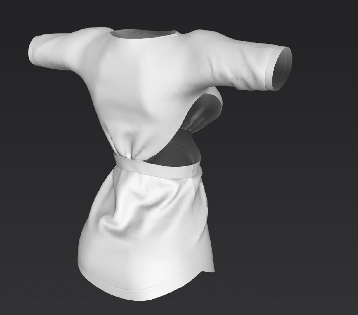 Dress Secondlife 3D Model - TurboSquid 1654909