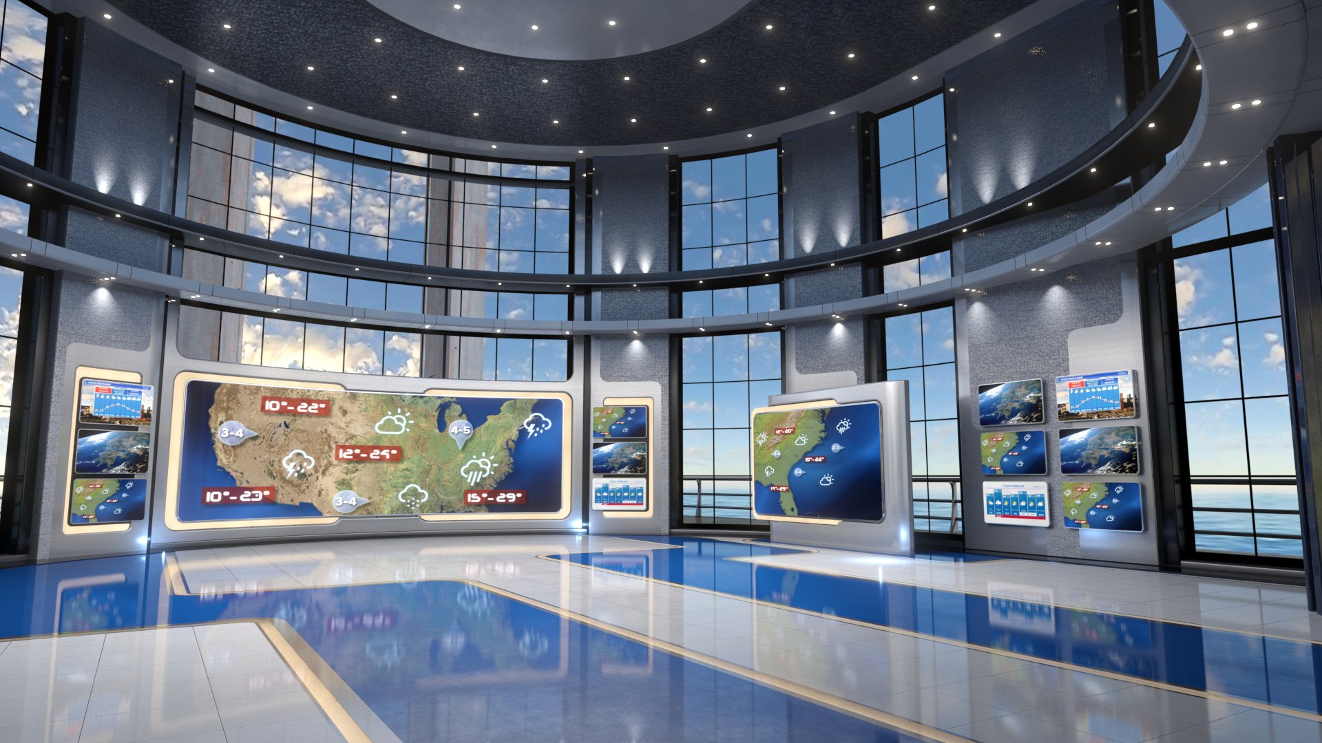 3D VR Studio Weather 4 Model - TurboSquid 1995698