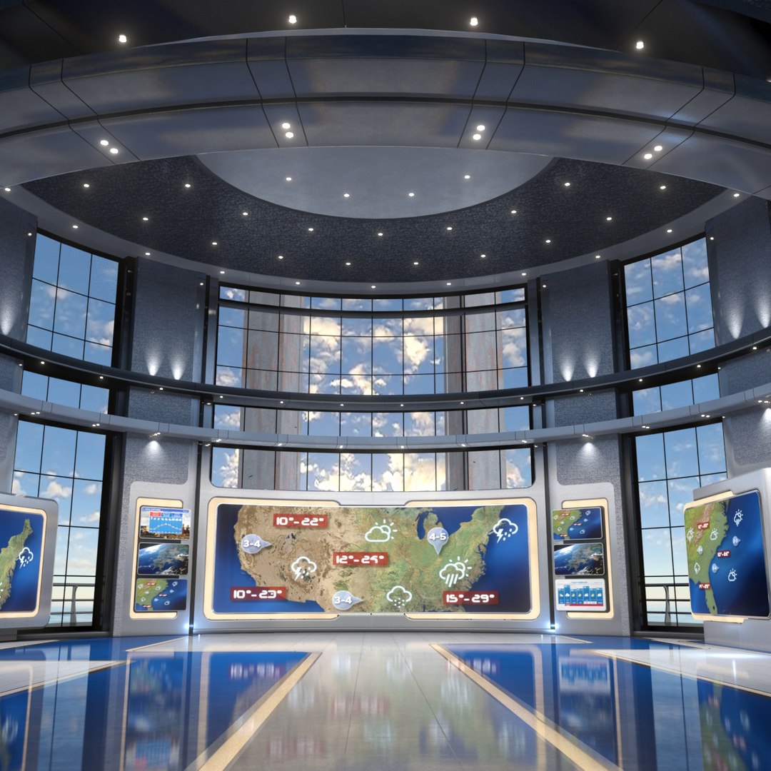 3D VR Studio Weather 4 Model - TurboSquid 1995698