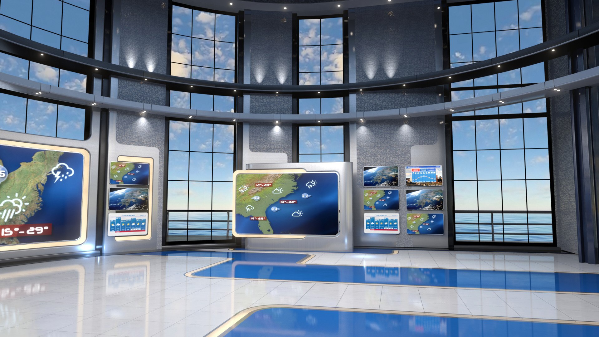 3D VR Studio Weather 4 Model - TurboSquid 1995698