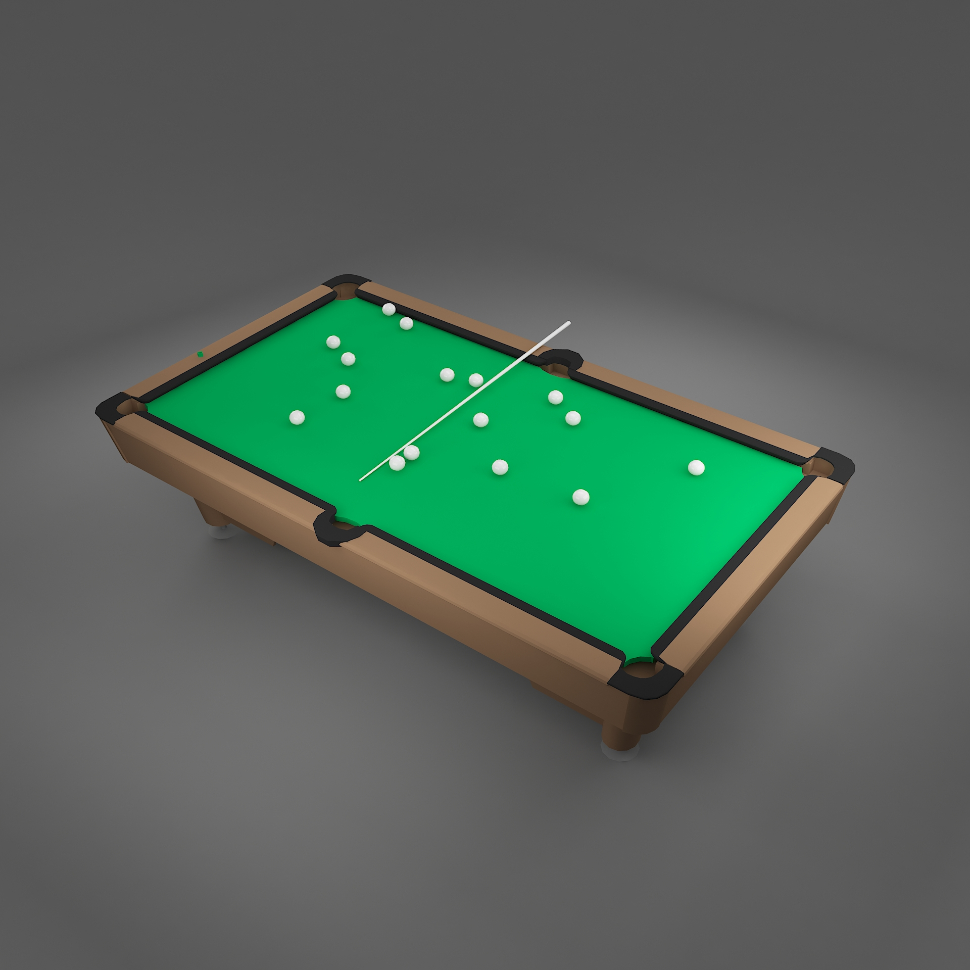 modelo 3d de billar - TurboSquid 1692322