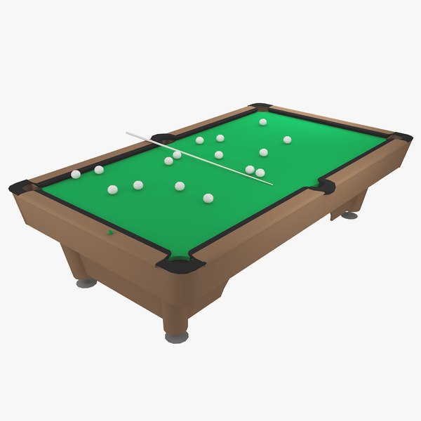 Billiard 3D model - TurboSquid 1692322