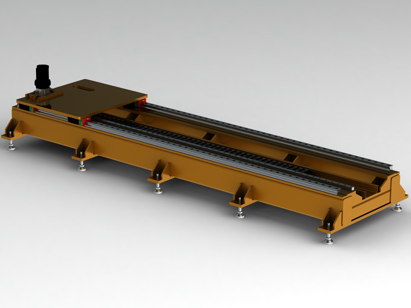 Custom Linear Transfer Shuttle 3D model - TurboSquid 2177072