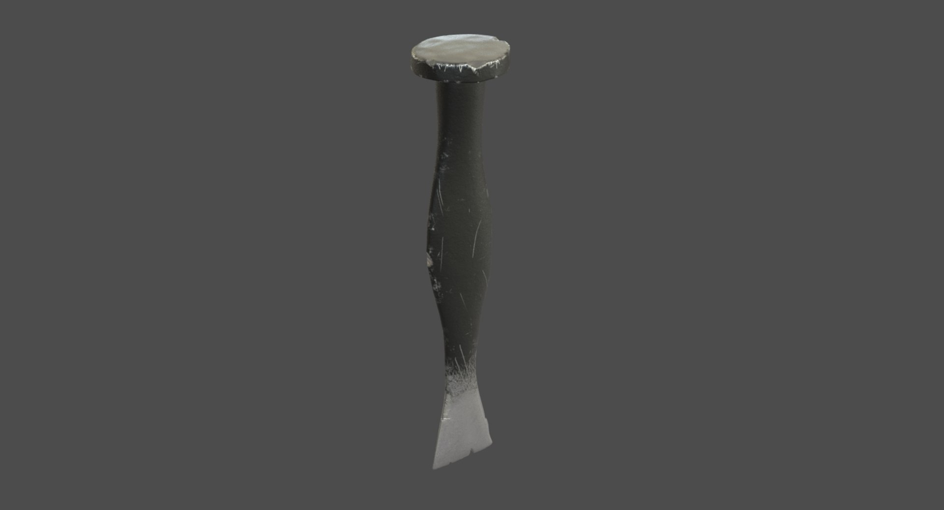 Old Chisel Tool Model - TurboSquid 1403222