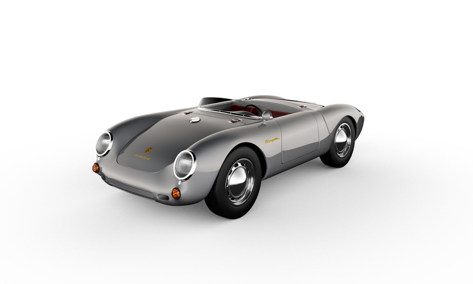 3D Porsche 550 Spyder 1953 Replica - TurboSquid 1830334