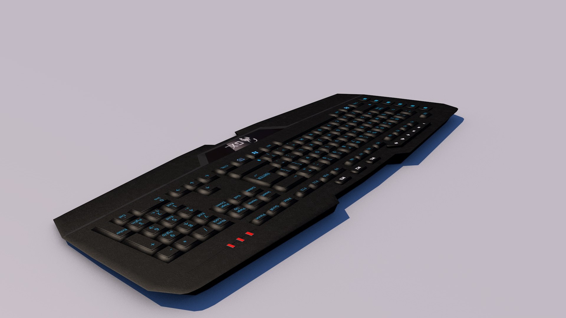 Multimedia Keyboard 3d Obj