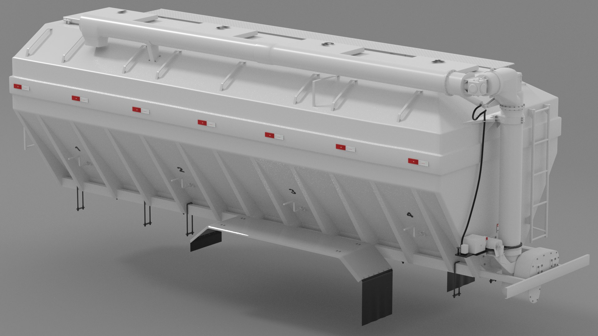 Grain Silo For Feed Transport TRIEL-HT 3D - TurboSquid 1978241