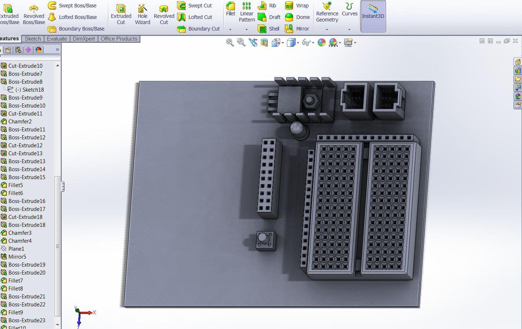 Parallax Board Education 3d Model