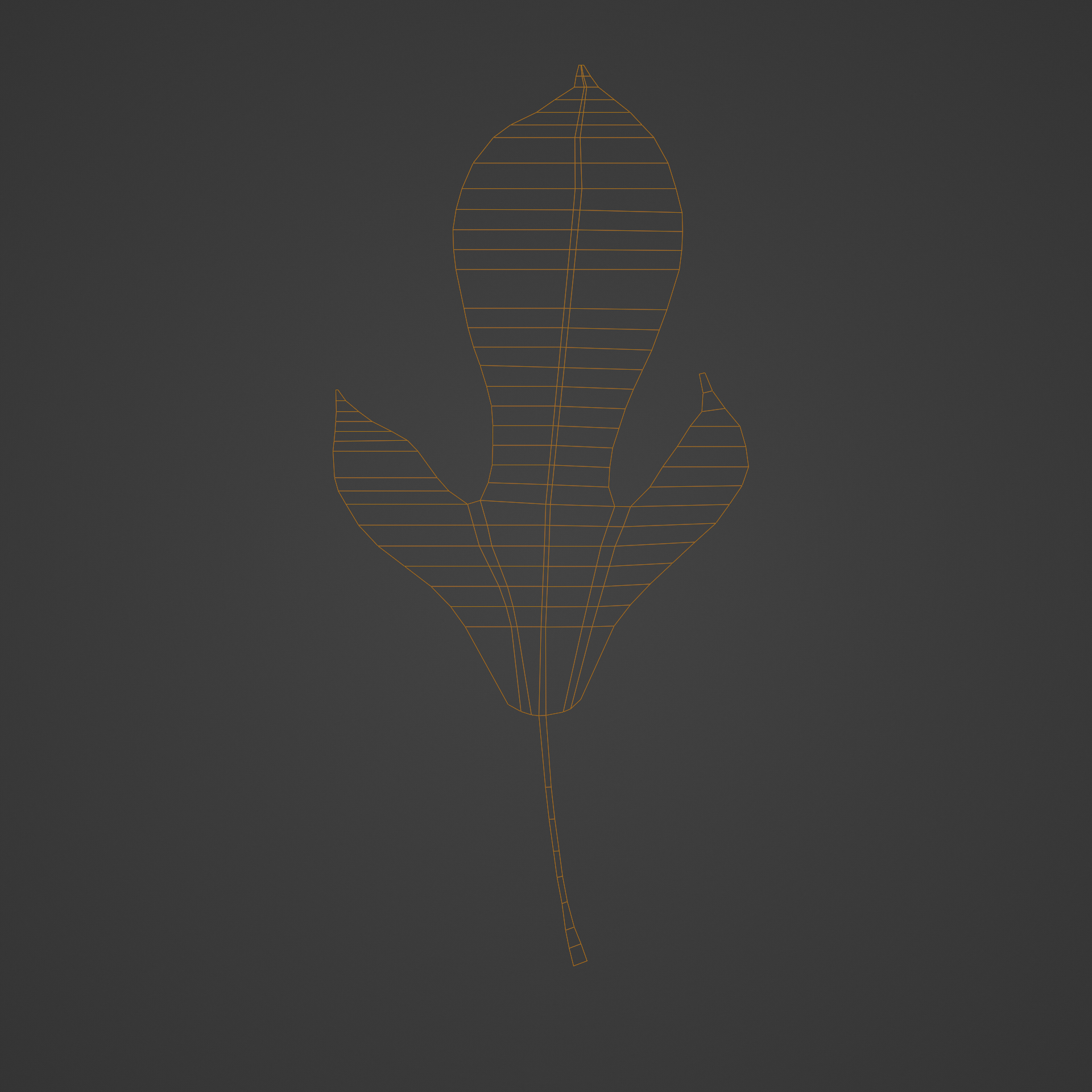 3D model Low Poly Leaf 091 - TurboSquid 1852567