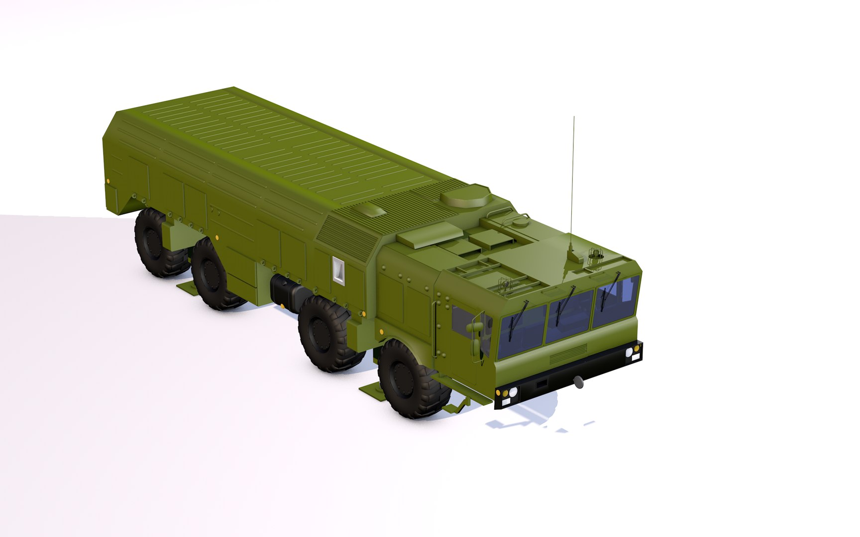 Iskander Missile Launcher 3D Model - TurboSquid 1451922