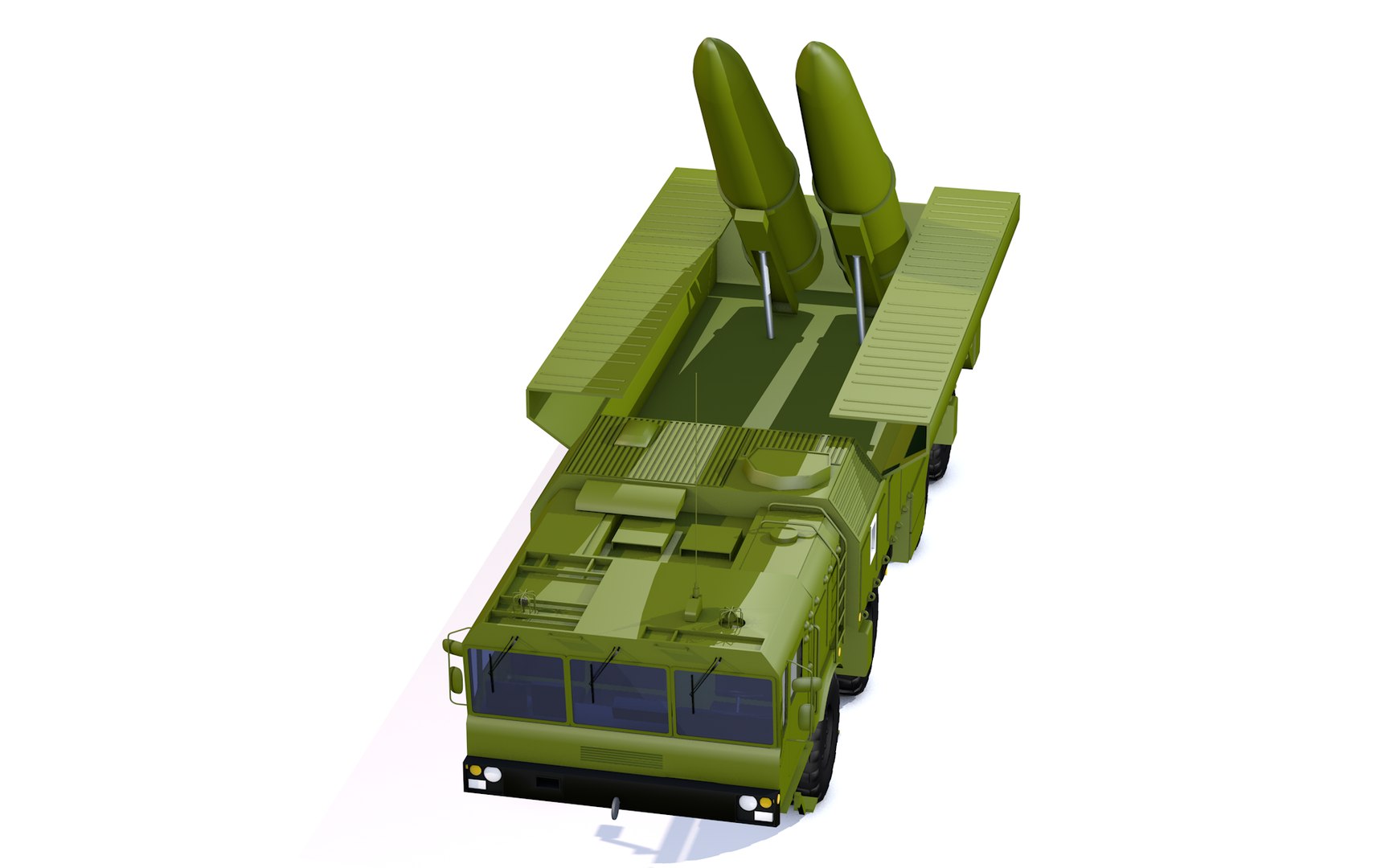 Iskander Missile Launcher 3D Model - TurboSquid 1451922