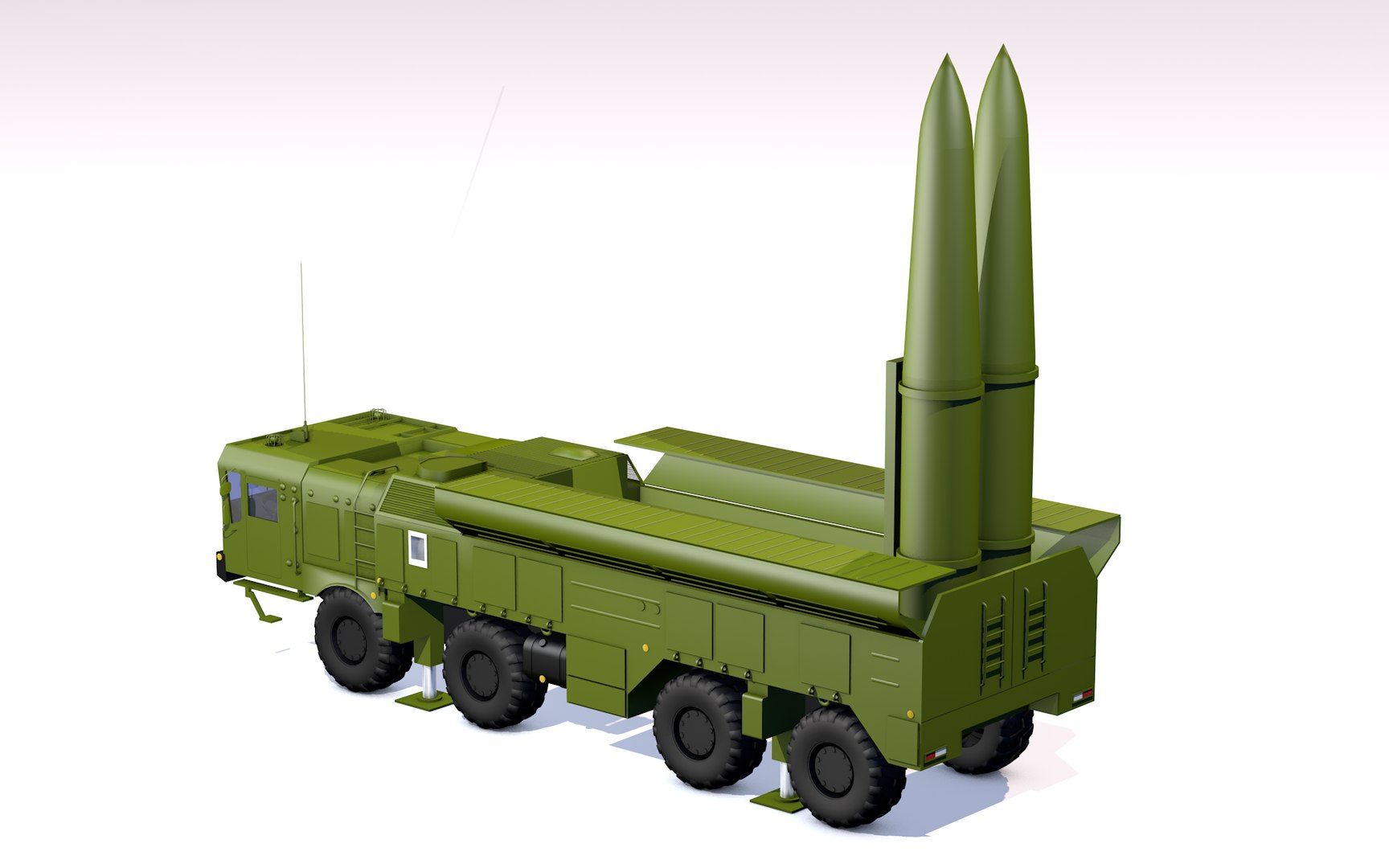 Iskander Missile Launcher 3D Model - TurboSquid 1451922