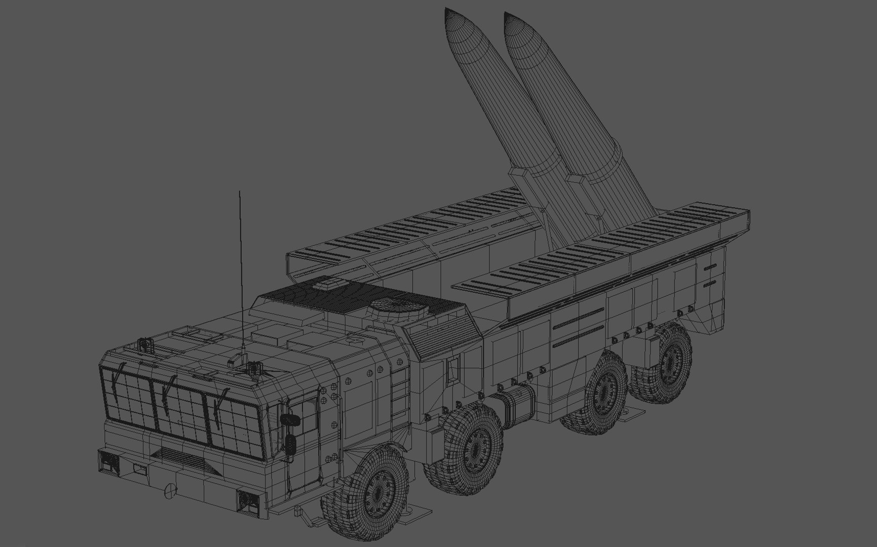 Iskander Missile Launcher 3D Model - TurboSquid 1451922