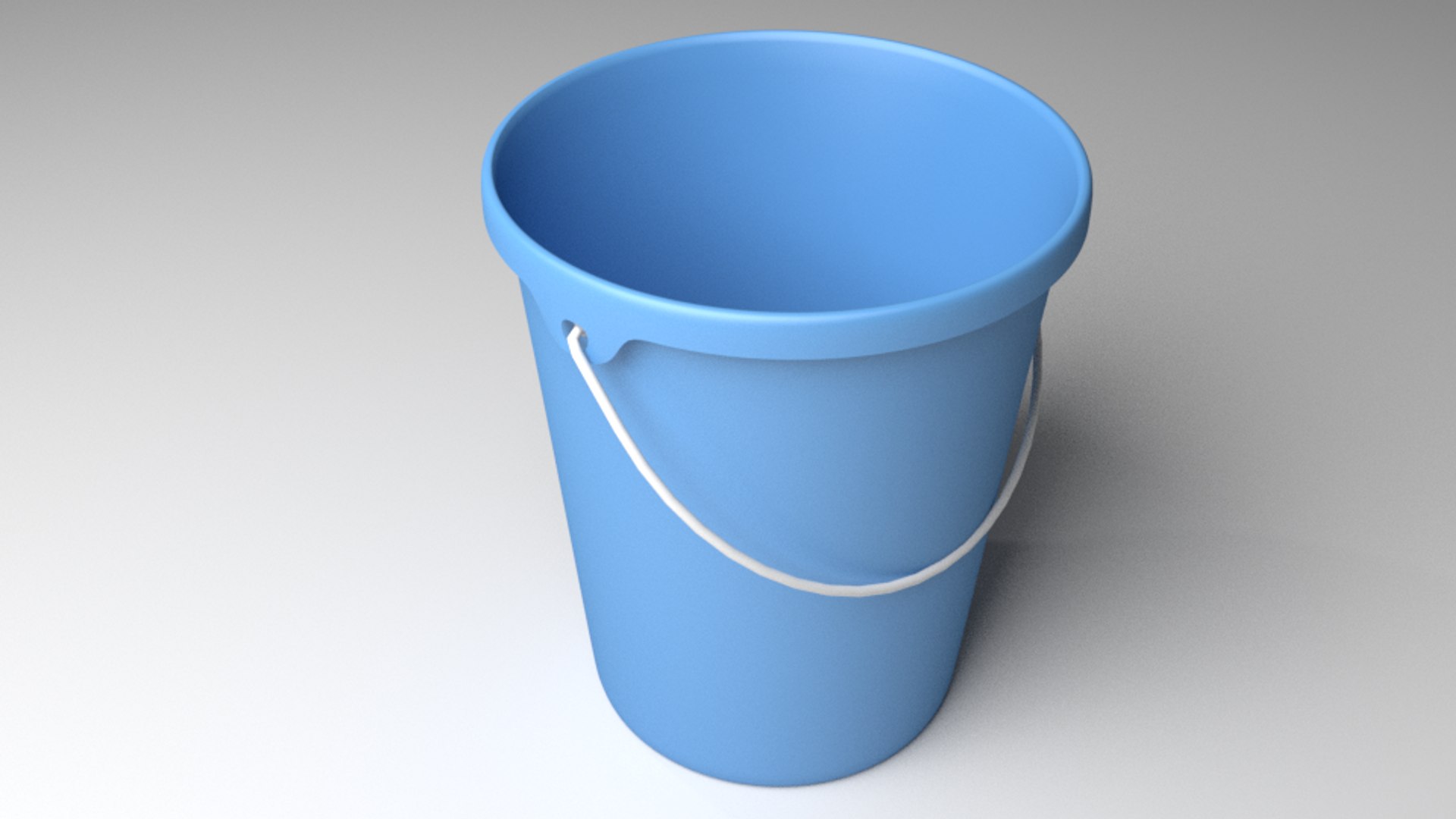 3D Model Bucket Plastic - TurboSquid 1467259