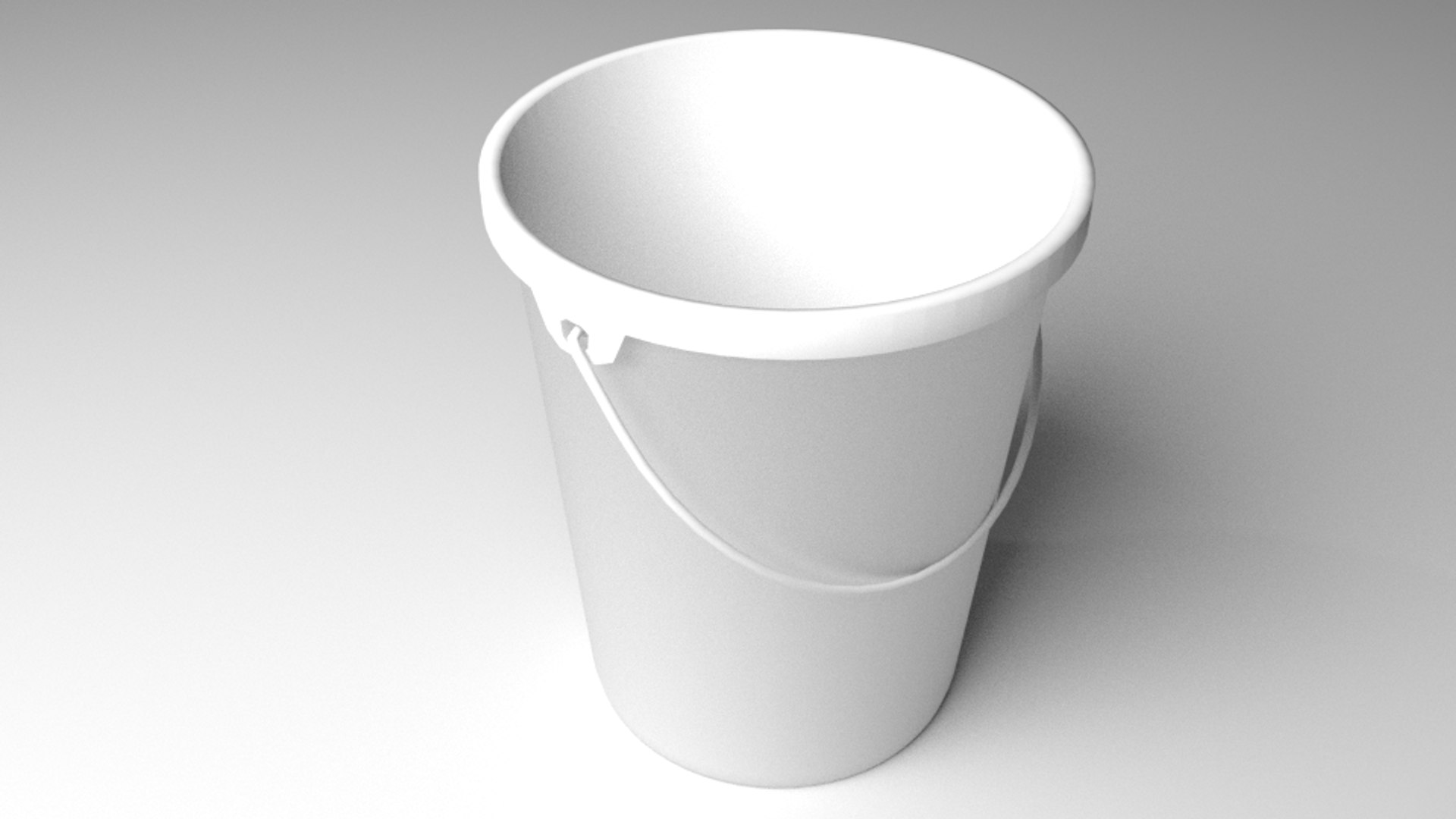 3D Model Bucket Plastic - TurboSquid 1467259