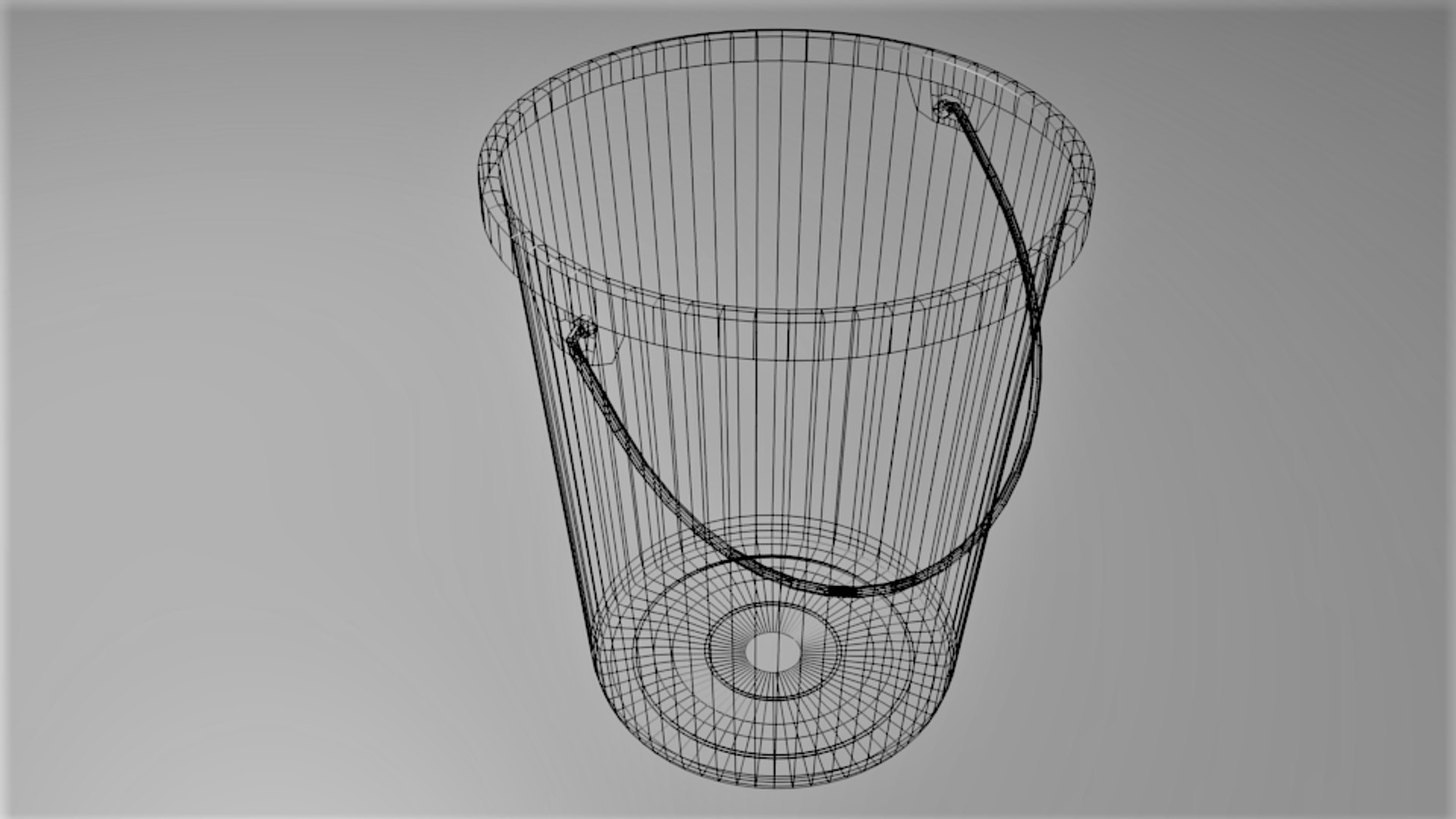 3D Model Bucket Plastic - TurboSquid 1467259