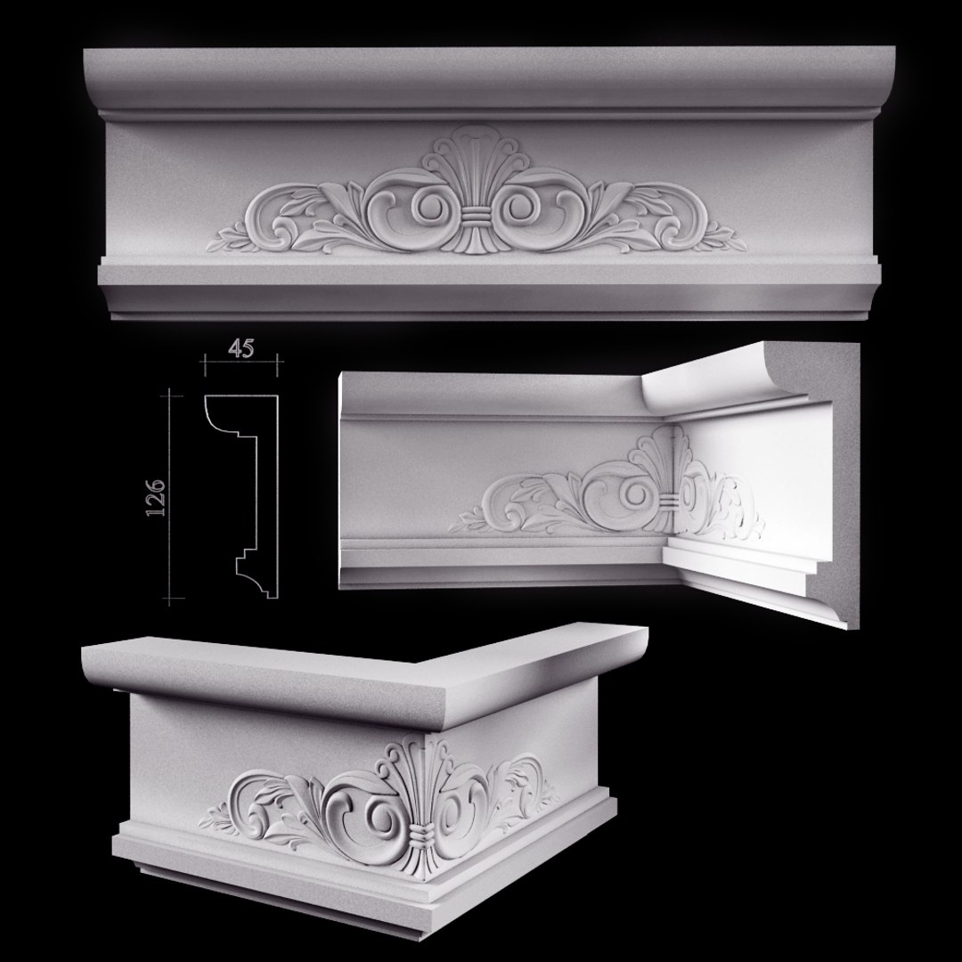 Decorate Classical Facades 3d Model