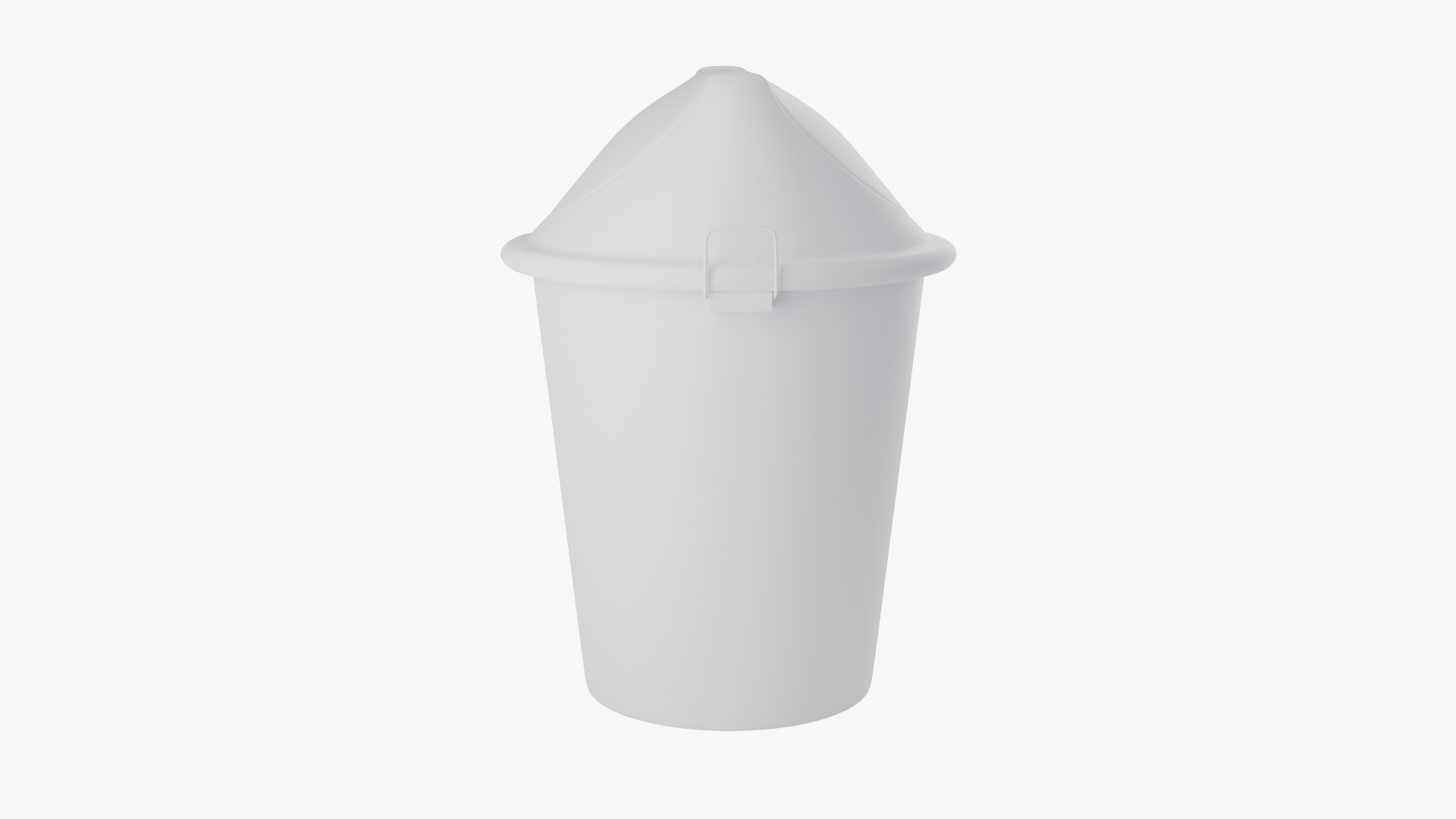 Dustbin Blue 3D Model - TurboSquid 1875539