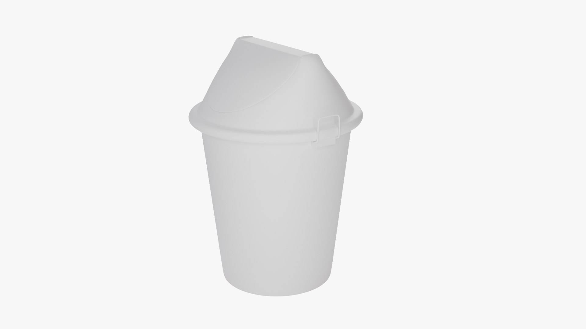 Dustbin Blue 3D Model - TurboSquid 1875539