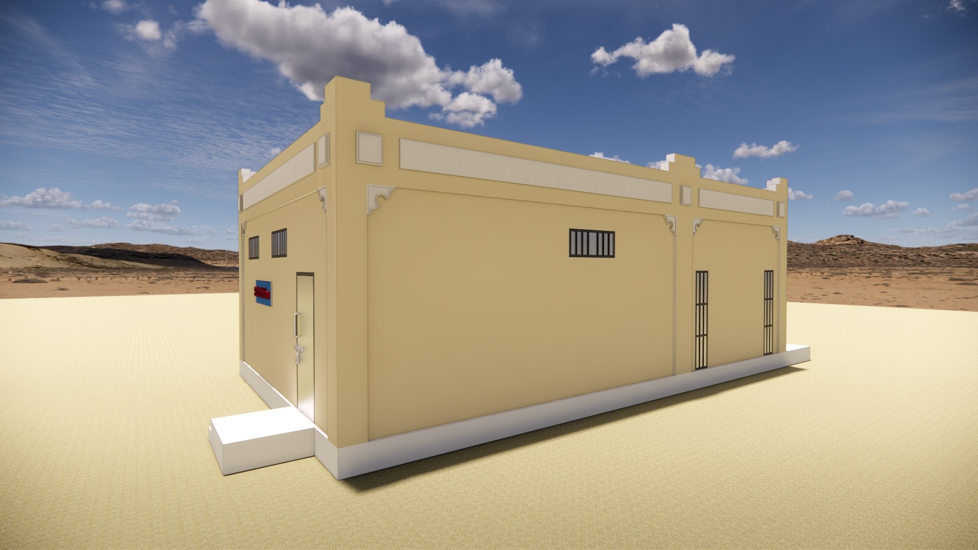 Electrical Substations Buildings Collection 3D - TurboSquid 2220280