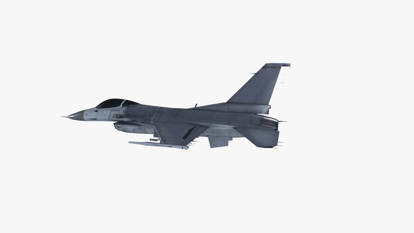 modelo 3d Low Poly F 16 Falcon - TurboSquid 2057254