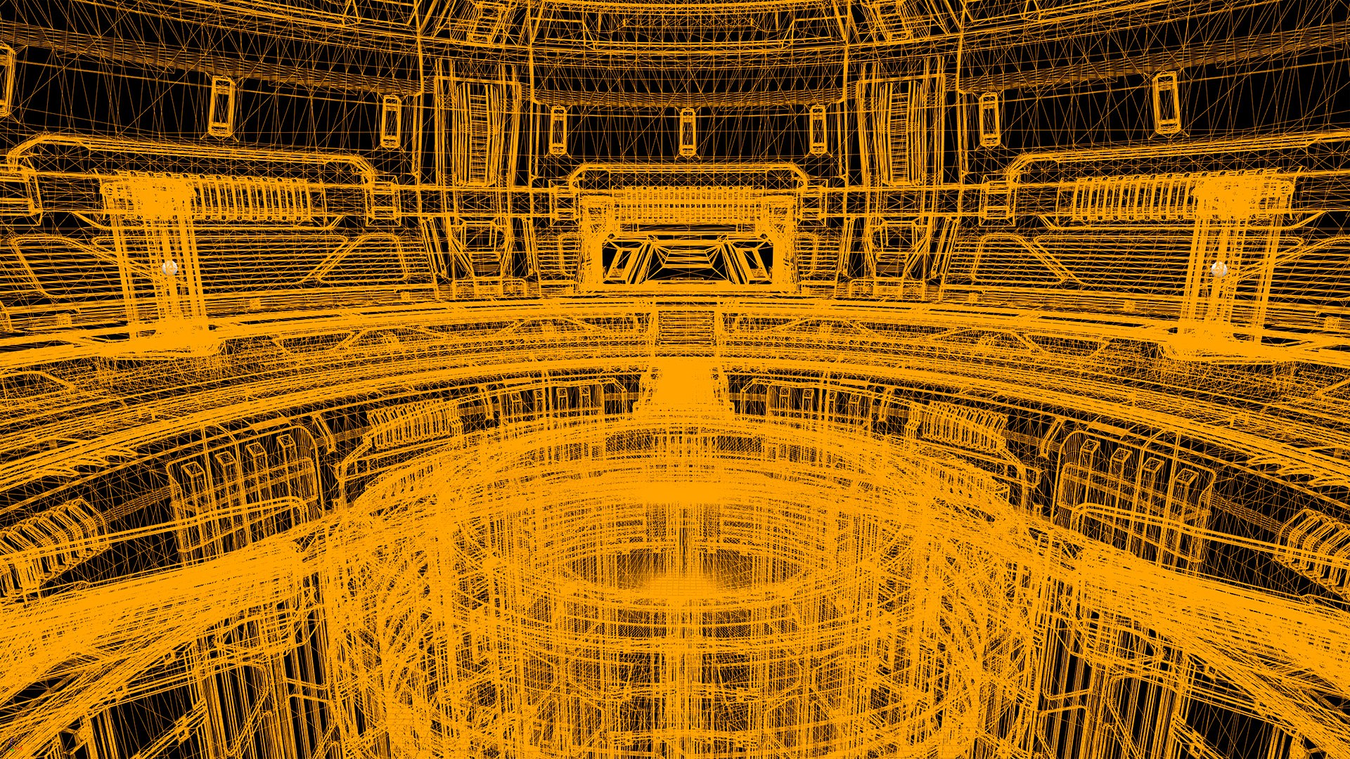 Sci-fi Hangar Scene 3D - TurboSquid 1951776