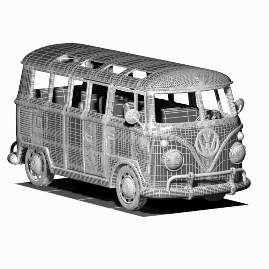 3D Wrecked Minibus Bus - TurboSquid 1548669