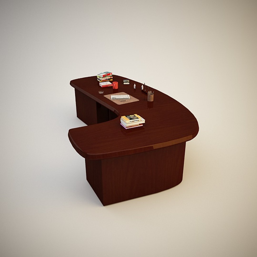 Desk 3d C4d