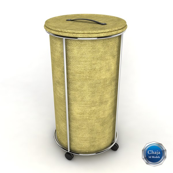 laundry basket 3d model