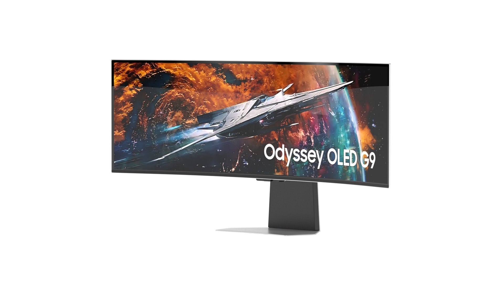3D Model Samsung Odyssey OLED G9 G95SC 49 Inches - TurboSquid 2225743
