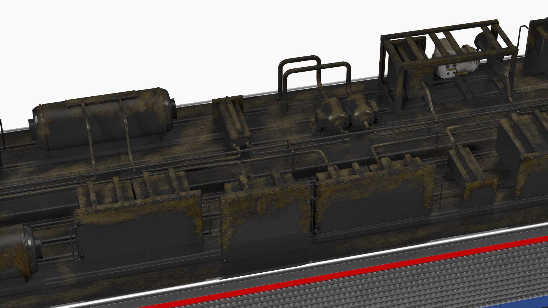 3D model Railway Carriage Passenger Train Car - TurboSquid 2153049