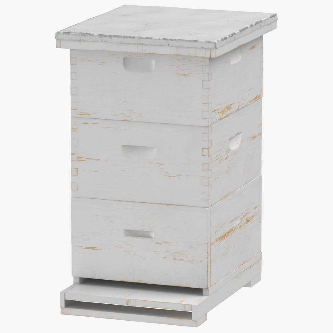 3D model bee hives - TurboSquid 1396927