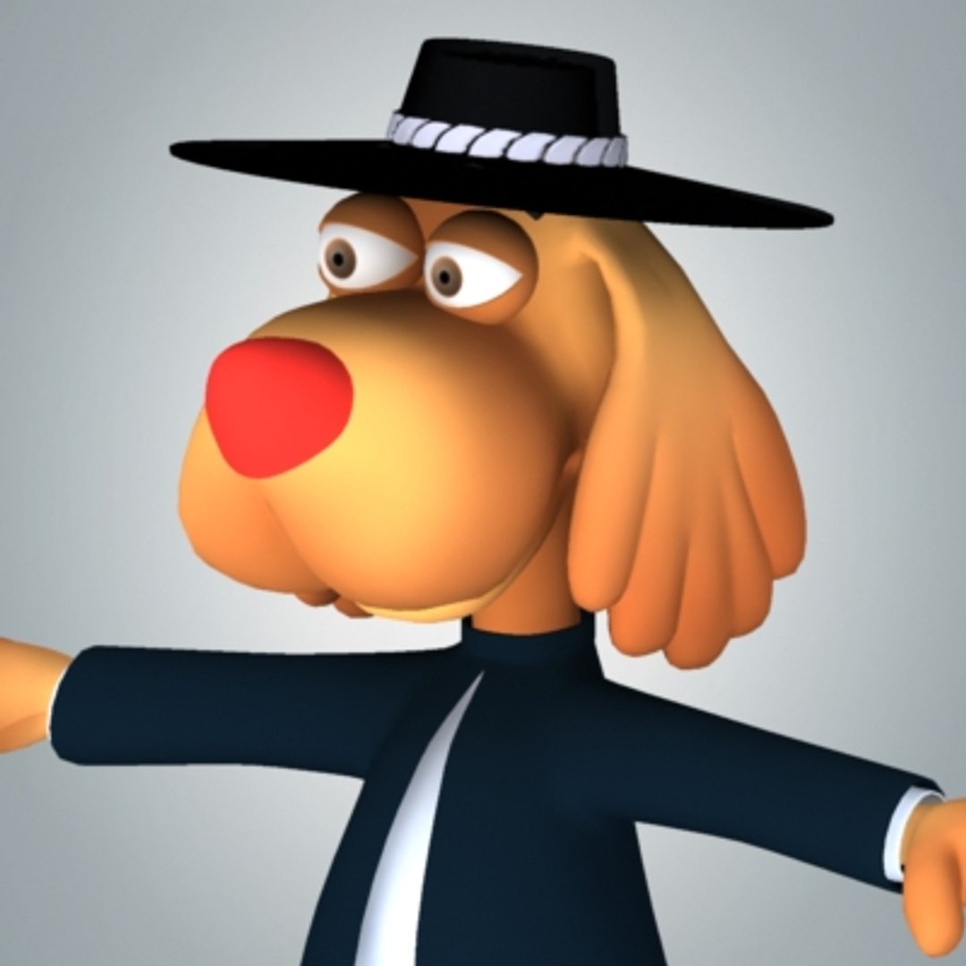 Dog Character Morph 3d Model